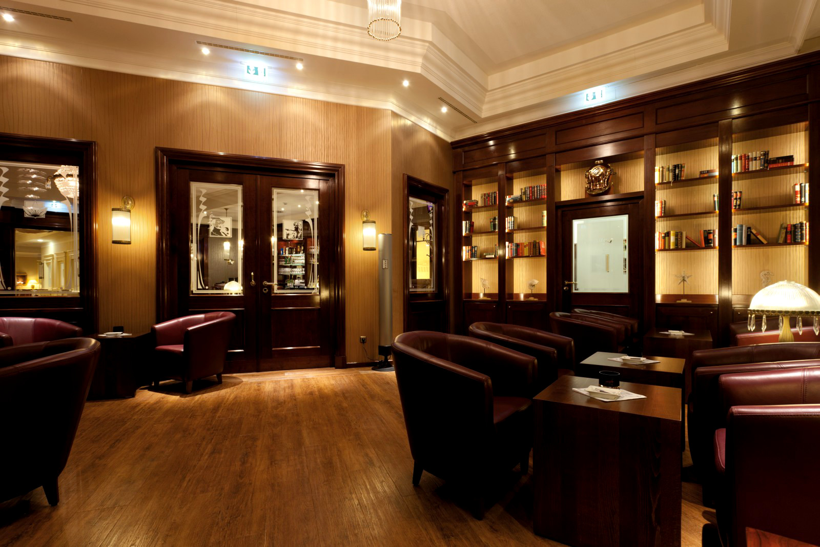 exklusive Raucher-Lounge